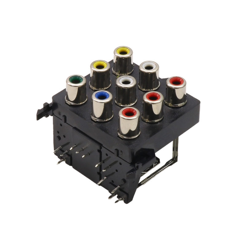 فیش AV مادگی رایت 9 تایی مدل RCA-916 – گاندو کالا