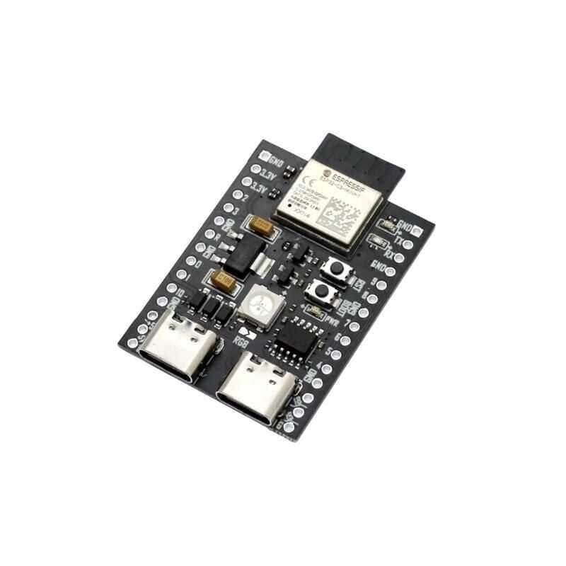 برد توسعه ESP32-C3 Mini با دو پورت USB Type-C – گاندو کالا